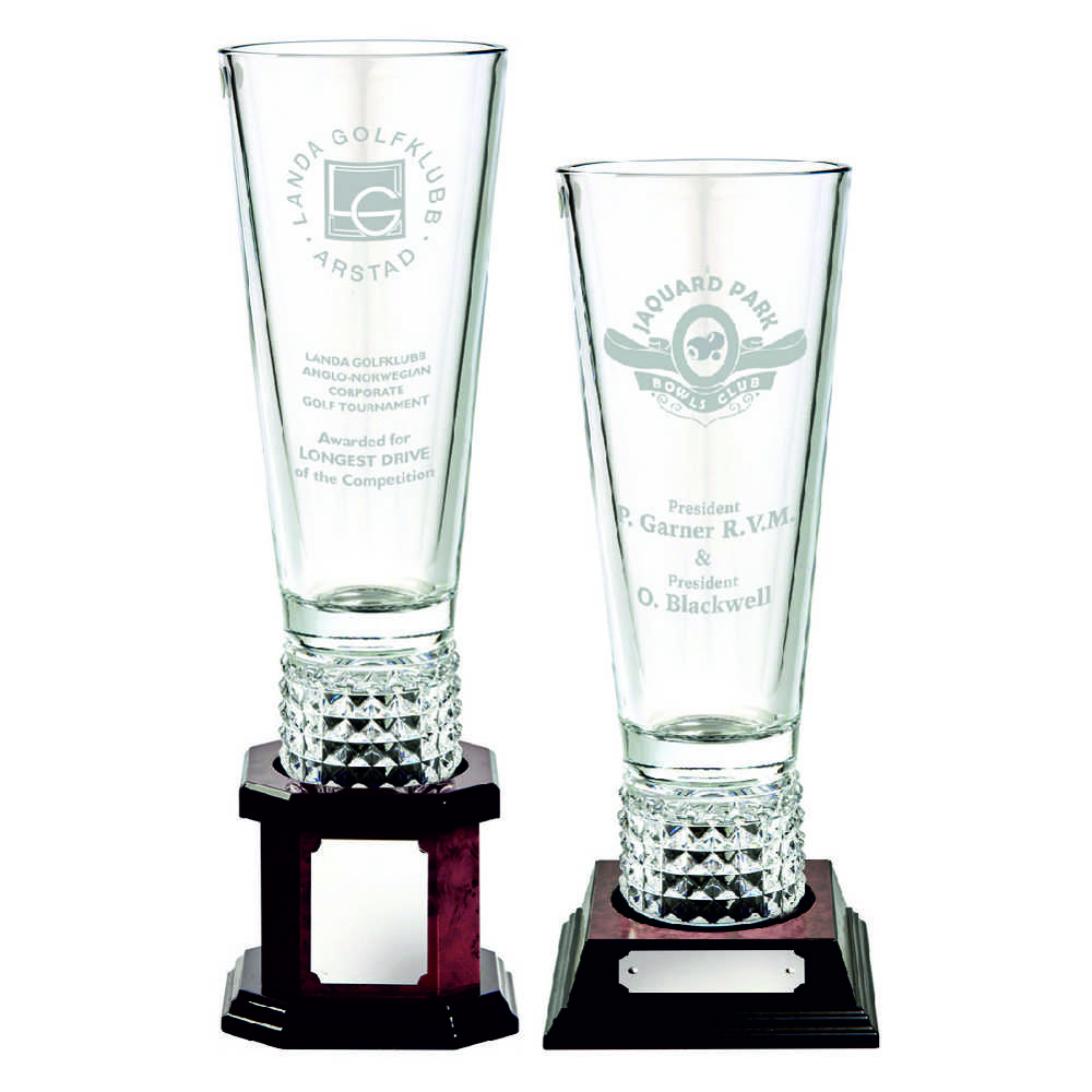 Presentation Glassware - RB Trophies & Engraving