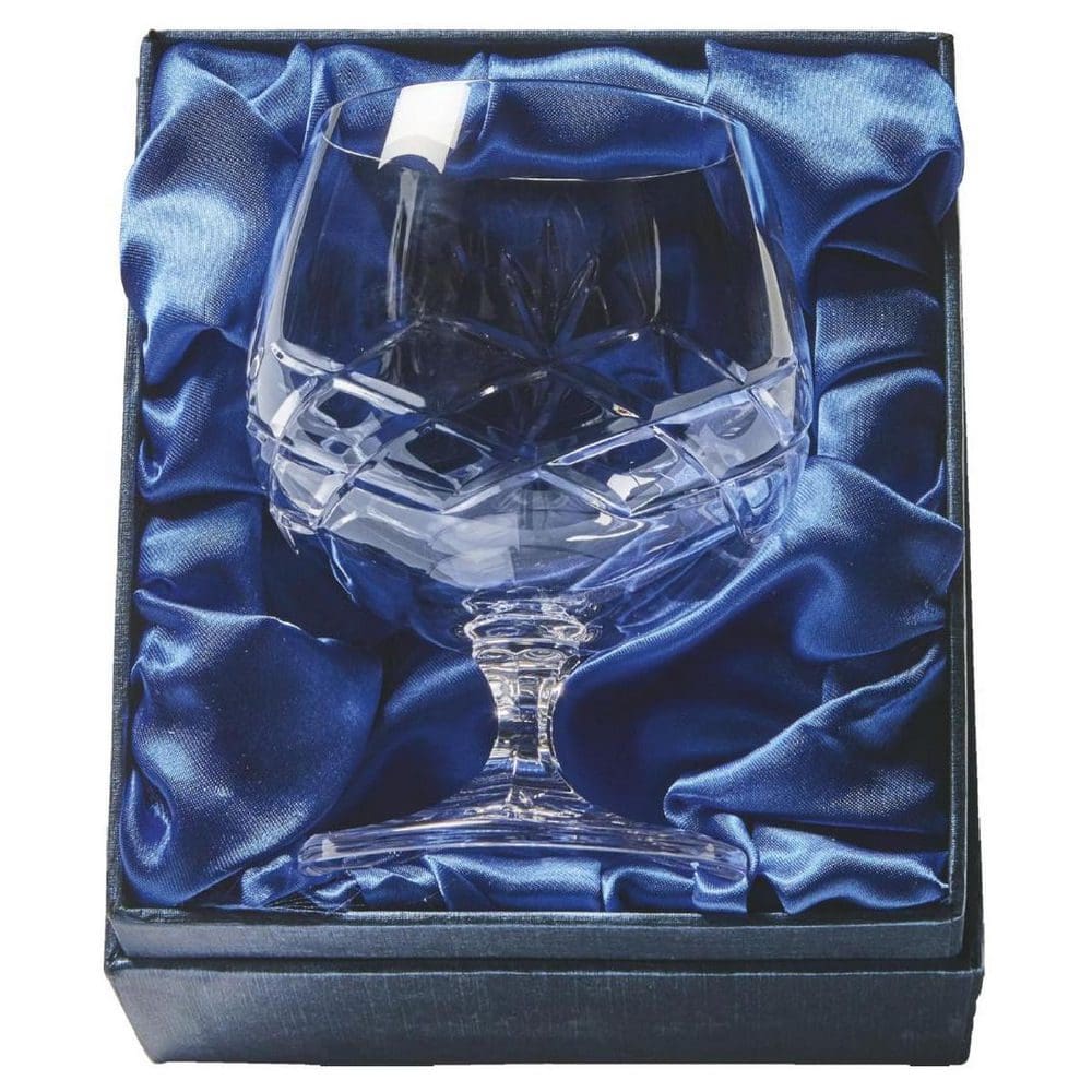Crystal Brandy Balloon Glass In Presentation Case (24% Lead Crystal ...
