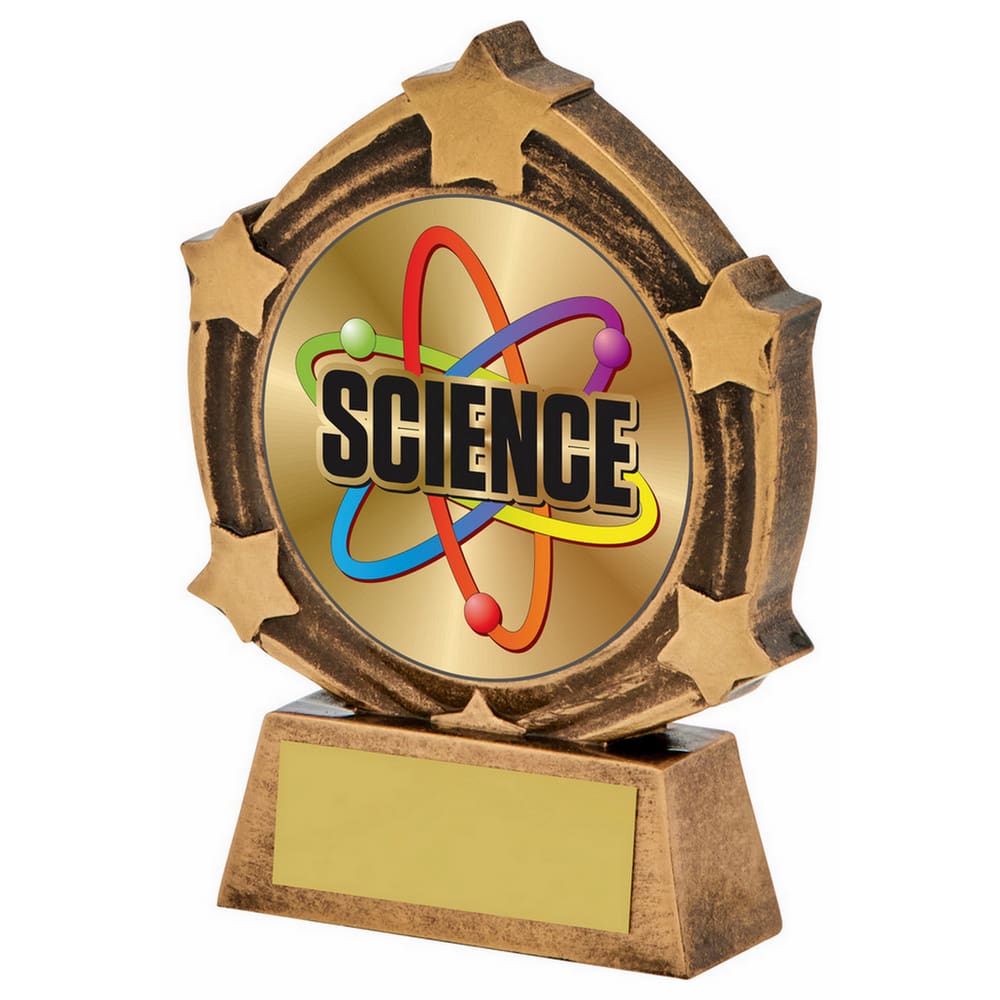 Resin "Science" Award - RB Trophies & Engraving